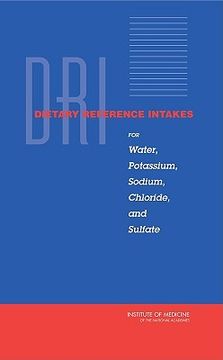 Libro dri, dietary reference intakes for water, potassium, sodium ...