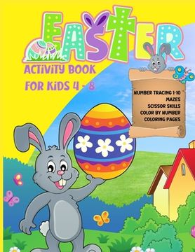 Libro Easter Activity Book for Kids ages 4 - 8: Practice workbook with ...