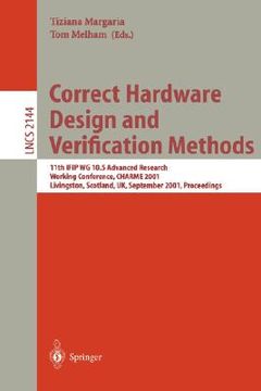 Libro correct hardware design and verification methods (en Inglés) De - Buscalibre