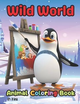 Libro Wild World: Cute and Fun Animal Coloring Book with animal names ...