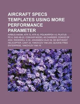 Libro aircraft specs templates using more performance parameter: airbus ...