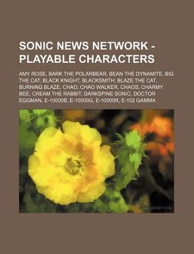 Libro sonic news network - playable characters: amy rose, bark the ...
