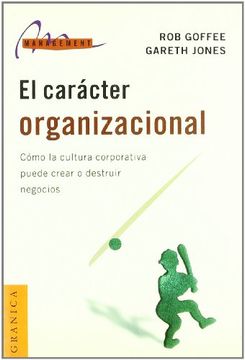 Libro caracter organizacional, el De rob goffee - Buscalibre Uruguay