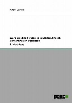 Libro word-building strategies in modern english: contamination ...