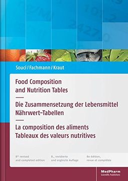 Libro Food Composition and Nutrition Tables: Die Zusammensetzung der ...