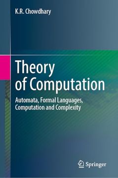 Libro Theory of Computation: Automata, Formal Languages, Computation and Complexity (en Inglés ...