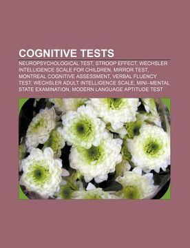 Libro cognitive tests: neuropsychological test, stroop effect, wechsler ...