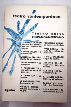 Libro Teatro breve hispanoamericano contemporáneo:: Historia del hombre ...