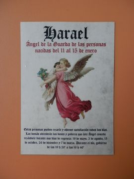 Libro Postal Harael. Ángel De La Guarda De Las Personas Nacidas Del 11 ...