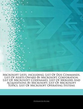 Libro articles on microsoft lists, including: list of dos commands ...
