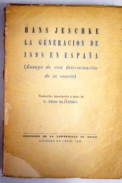 Libro La generación de 1898 en España (Ensayo de una determinación de ...