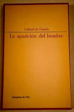 Libro la aparición del hombre De teilhard de chardin, pierre - Buscalibre