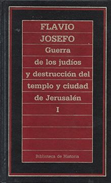 Libro Guerra de los Judíos y Destrucción del Templo de Jerusalén De ...