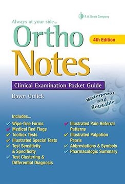 Libro Ortho Notes: Clinical Examination Pocket Guide De Dawn Gulick ...