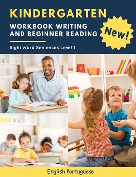 Libro Kindergarten Workbook Writing And Beginner Reading Sight Word ...