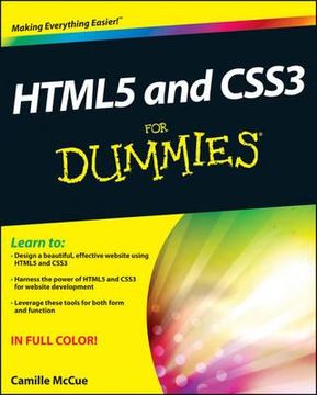 Libro html5 and css3 for dummies De mccue, camille - Buscalibre