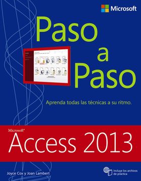 Libro Access 2013 (Paso a Paso), Joyce Cox,Joan Lambert, ISBN ...