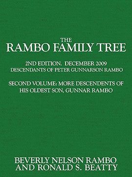 Libro the rambo family tree,more descendants of gunnar rambo, oldest ...