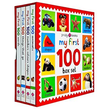Libro My First 100 box set 4 Books Collection (First 100 Words, Numbers ...