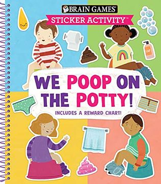 Libro Brain Games - Sticker Activity: We Poop on the Potty! Includes a ...