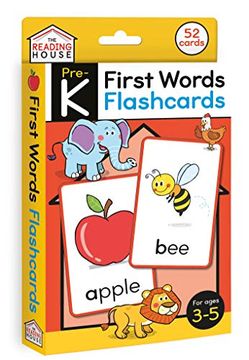 Libro First Words Flashcards: Flash Cards for Preschool and Pre-K, age ...