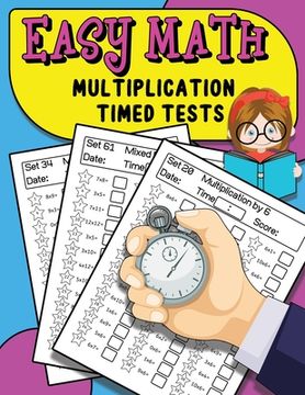 Libro Easy Math Multiplication Timed Tests: Daily Math Practice For ...
