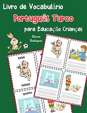 Libro Livro de Vocabulário Português Turco Para Educação Crianças ...