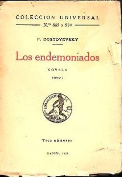 Libro Los Endemoniados De F Dostoyevski - Buscalibre