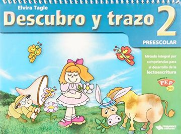 Libro Descubro Y Trazo 2. Preescolar Metodo Integral Por Competencias ...