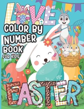 Libro Easter Color By Number Book For Kids: A Fun Color By Number ...