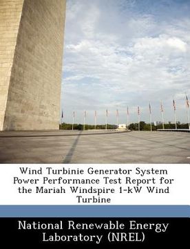 Libro wind turbinie generator system power performance test report for ...