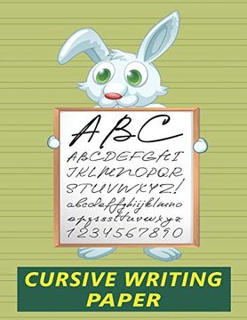 Libro Cursive Writing Paper: Handwriting Practice Workbook for Kids ...