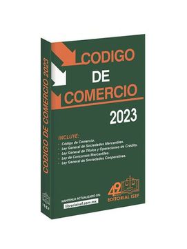 Libro Código de Comercio 2023 / 14 ed. (Económica) De Edicionesfiscales Isef S.A. - Buscalibre