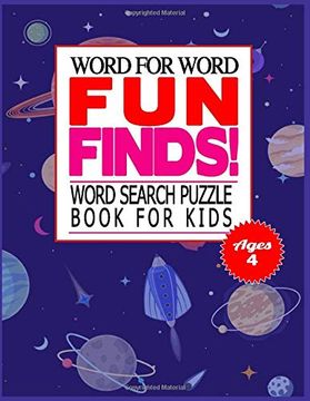 Libro Word for Word fun Finds! Word Search Puzzle Book for Kids Ages 4: ...