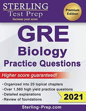 Libro Sterling Test Prep gre Biology Practice Questions: High Yield gre ...
