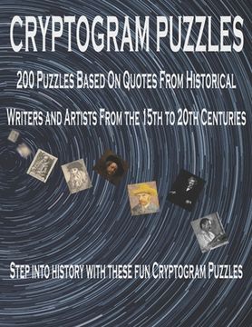 Libro Cryptogram Puzzles: 200 Quotes from History's Most Famous Artists ...