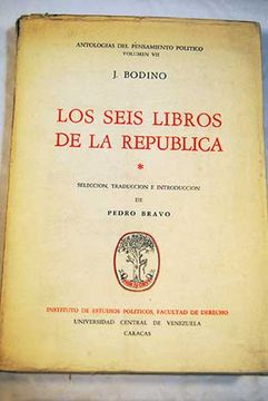 Libro Los seis libros de la República De Bodino, J - Buscalibre