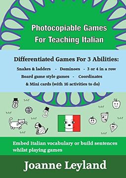 Libro Photocopiable Games For Teaching Italian: Differentiated Games ...