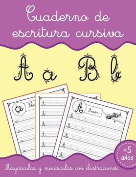 Libro Cuaderno de escritura cursiva: Aprender a escribir Letras para ...
