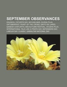 Libro september observances: equinox, father's day, michaelmas, durga ...