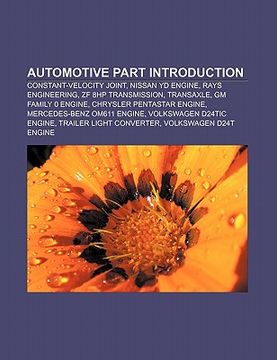 Libro automotive part introduction: cylinder bank, gm voltec powertrain ...