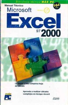 Libro Manual Técnico Microsoft Excel, 97/2000 De Vv.Aa. - Buscalibre