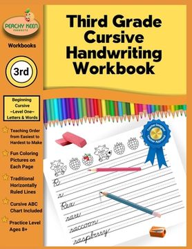 Libro 3rd Grade Cursive Handwriting Workbook: Cursive Handwriting ...