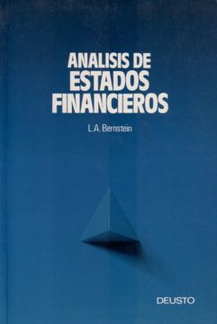 Libro Analisis de Estados Financieros De Leopoldo A. Berstein - Buscalibre