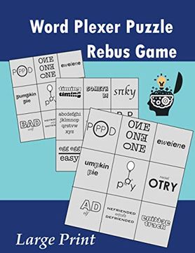 Libro Word Plexer Puzzle: Rebus Puzzles Word Phrase Games Teasers Book ...