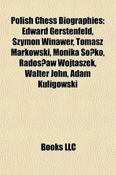 Libro polish chess biography introduction: edward gerstenfeld, szymon ...