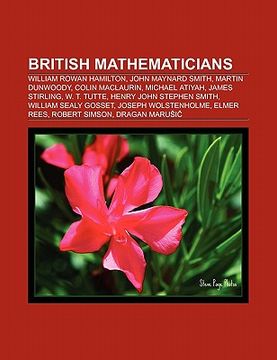 Libro british mathematicians: william rowan hamilton, john maynard ...