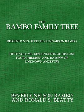 Libro rambo family tree,descendants of peter gunnarson rambo ...