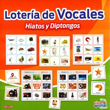 Libro Loteria de Vocales. Hiatos y Diptongos De - Buscalibre