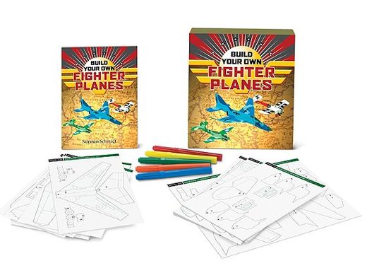 Libro build your own fighter planes,create a squadron of classic paper ...